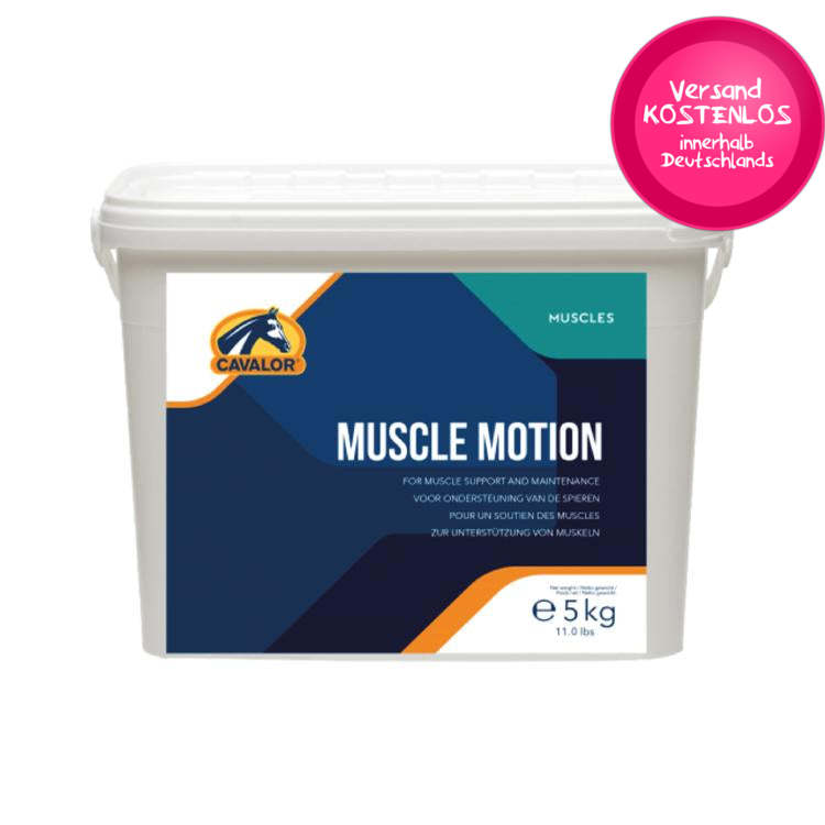 CAVALOR Ergänmzungsfutter MUSCLE MOTION für Pferde – CP Futtermittel